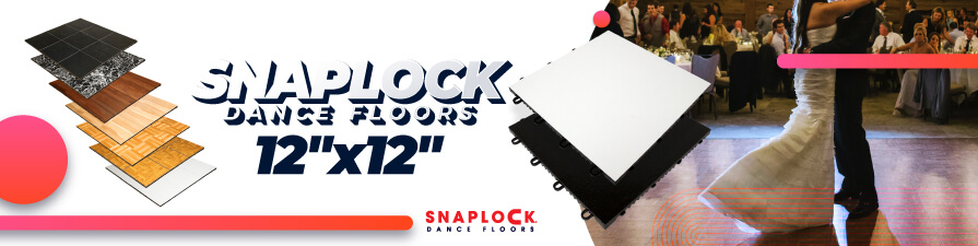 SnapLock Dance Floor Kits - 12 Tiles