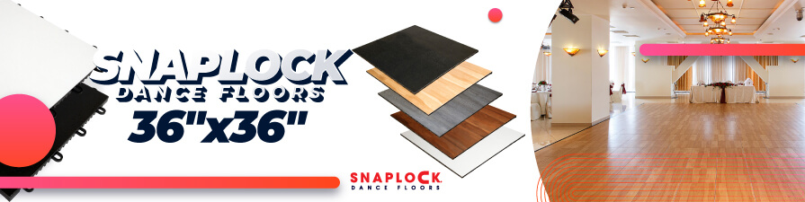 SnapLock Dance Floor Kits - 12 Tiles