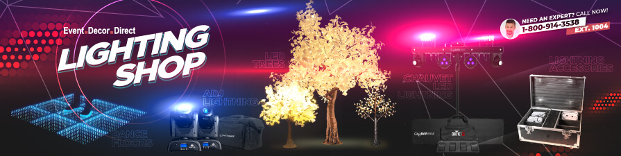 Event Lighting | LED Wedding Lighting | Event Decor Direct