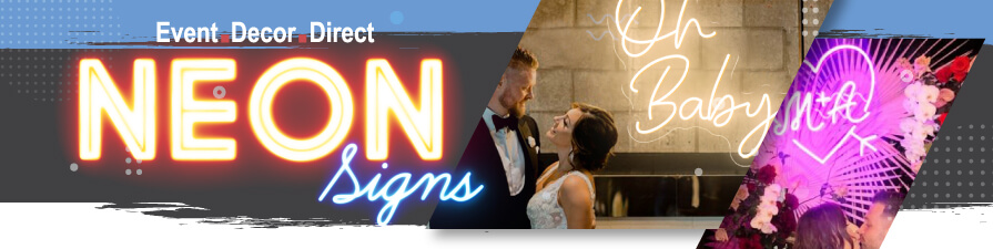 Neon Signs for Event Lighting & Decor | Event Decor Direct