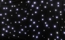 LED Star Drop Curtains | Event Décor Direct