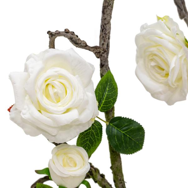 7ft Bendable Floral Rose Vine - Choose your Color!