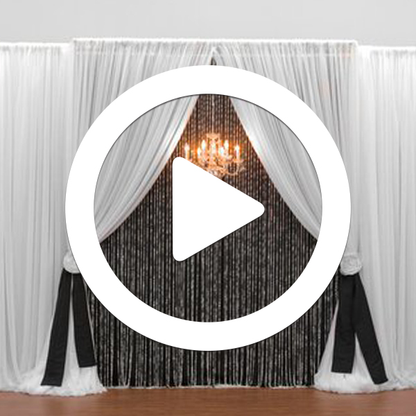 Deluxe Backdrop Draping - Instructional Video Package