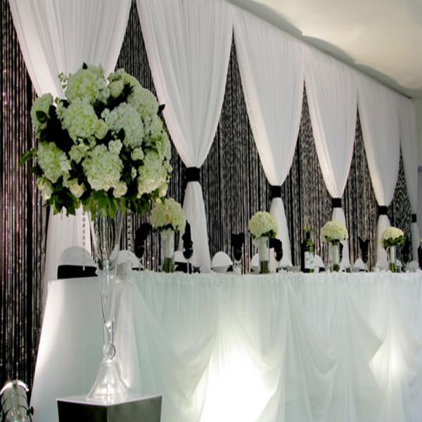 DELUXE 3 Panel Standard Backdrop - 8-20ft High