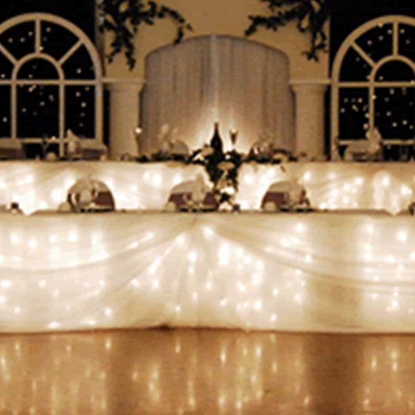 Fairy Light Head Table Decoration Kit - 32 Foot (16 Person)