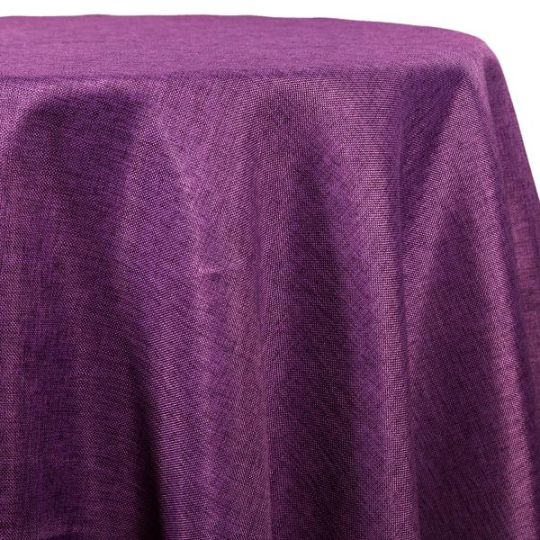 Grape - Designer Fiesta Linen Broad Tablecloth - Many Size Options