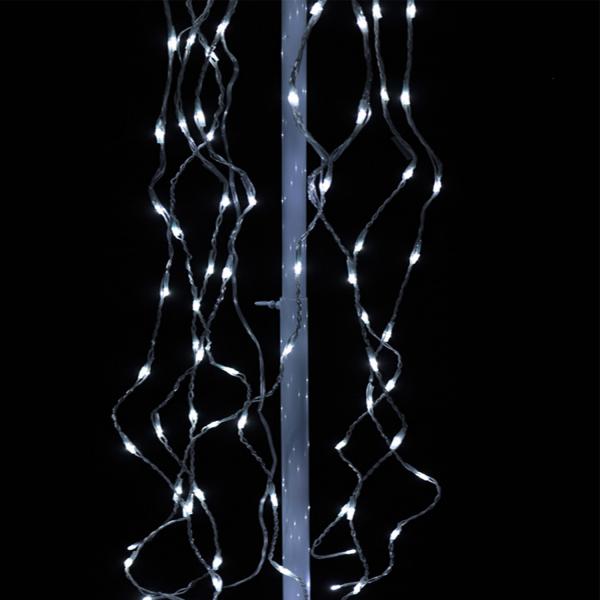 Hanging Circle LED Light Strands - 8 W x 4ft L - Great for Chandeliers!