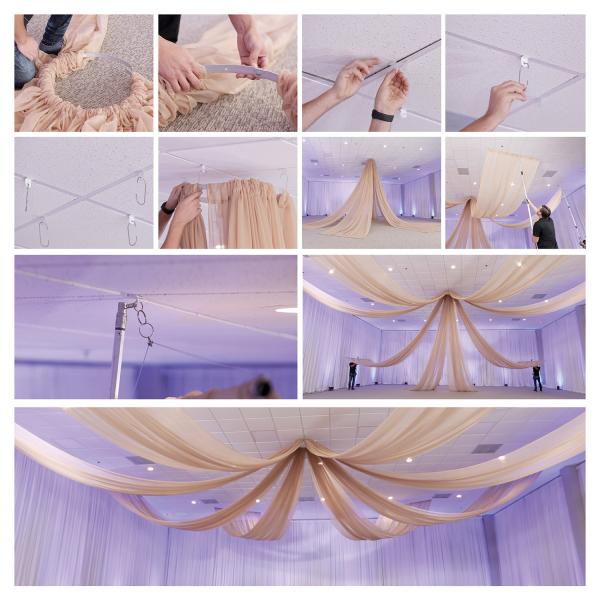 20 Aluminum Ceiling Hoop