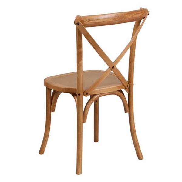 Wooden Crossback Chair - Oak
