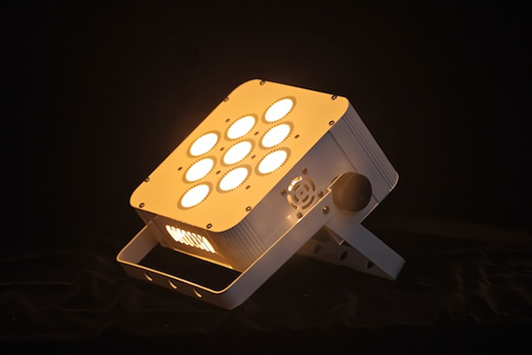 5 in 1 Battery Powered, Wireless DMX Flat LED Light - 6 Pack - FREE ...