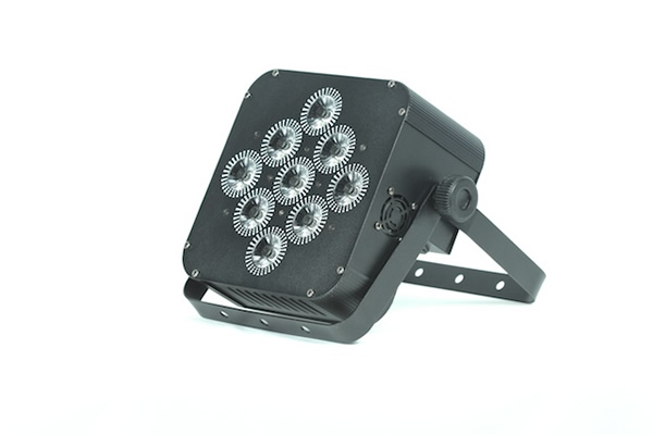 5 in 1 Battery Powered, Wireless DMX Flat LED Light - 6 Pack - FREE ...