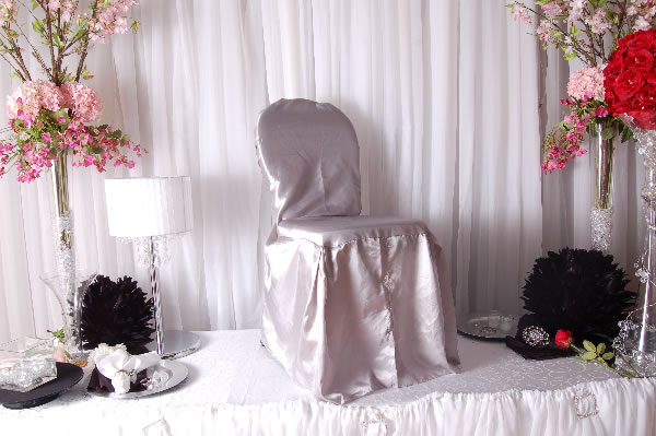 Silver Wedding Chair Covers | Chair Covers For Wedding