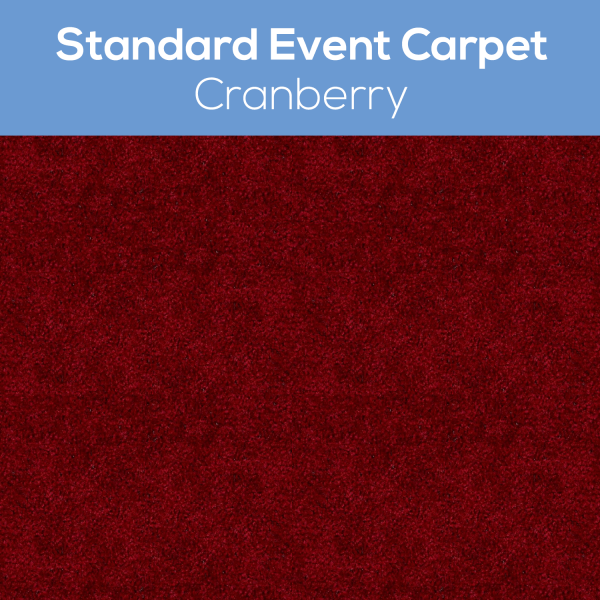 Standard Style Event Carpet - Choose your Size & Color!