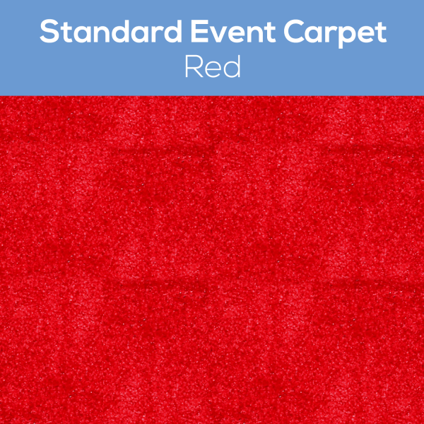 Standard Style Event Carpet - Choose your Size & Color!