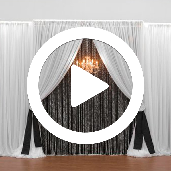 Three Panel Deluxe Backdrop - Instructional Video