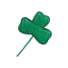 Glitter Foam Shamrock OASIS Floral Pick - 1 3/4 - 8/Pack