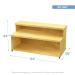 Collapsible 2 Tier Mobile Bar with Base - Choose your Size!