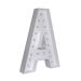 Wood Marquee - BOLD FONT - Letter A - 4ft Tall