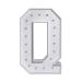 Wood Marquee - BOLD Font - Letter Q - 4ft Tall