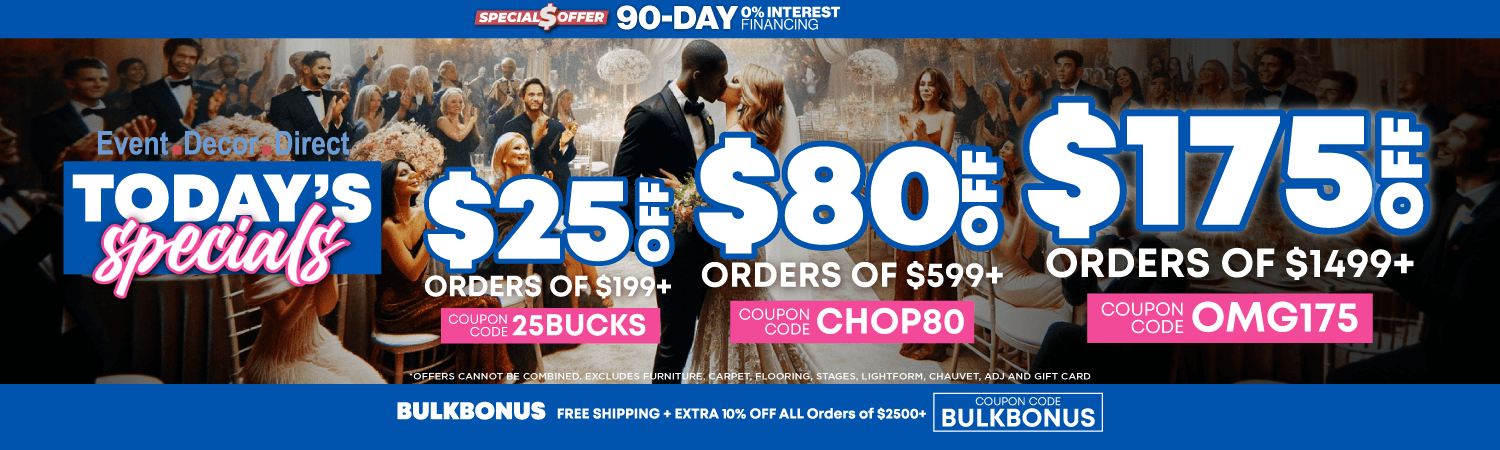 Event Decor Direct - Buy Wholesale Wedding Decorations, Linens, Pipe ...