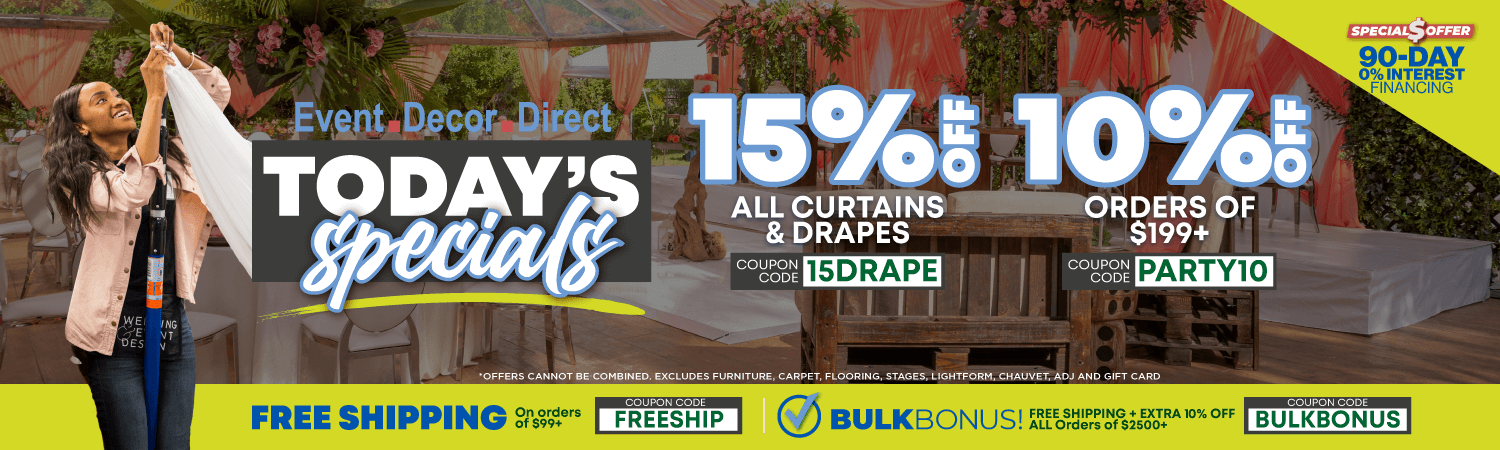 Event Decor Direct - Buy Wholesale Wedding Decorations, Linens, Pipe ...