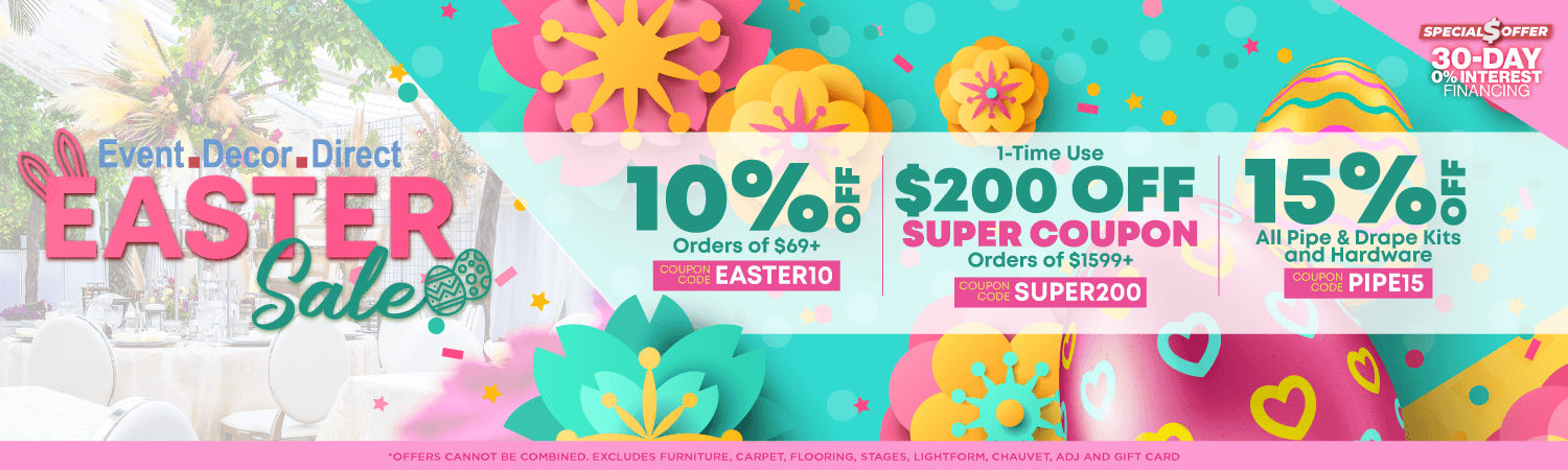 Event Decor Direct - Buy Wholesale Wedding Decorations, Linens, Pipe ...