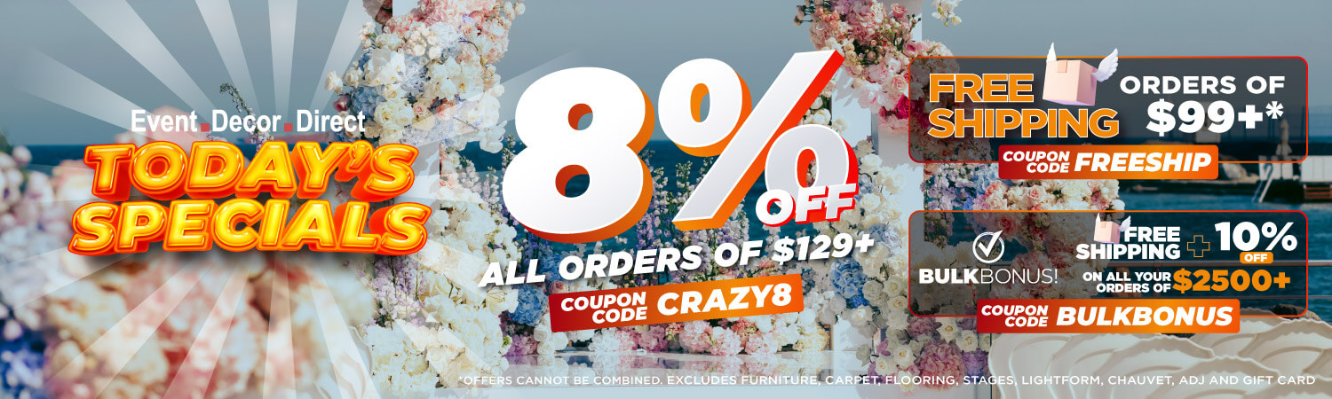 Event Decor Direct - Buy Wholesale Wedding Decorations, Linens, Pipe ...