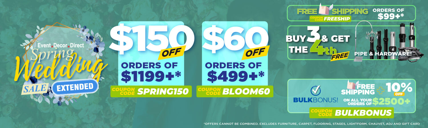 Canada Event Decor Direct - Wholesale Distributor of Wedding & Event ...