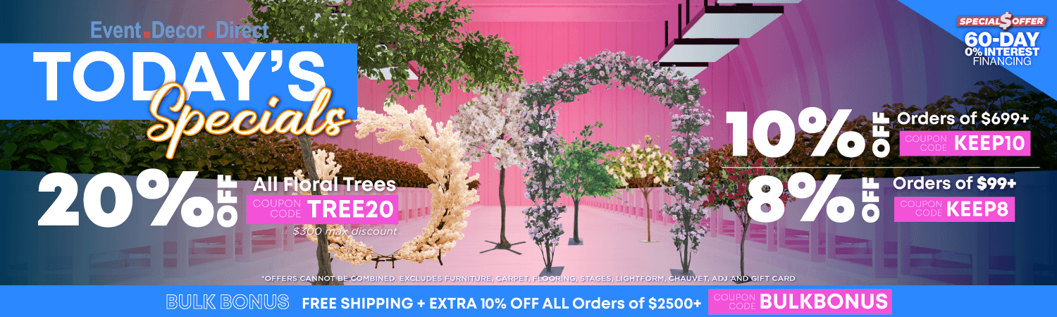 Event Decor Direct - Buy Wholesale Wedding Decorations, Linens, Pipe ...