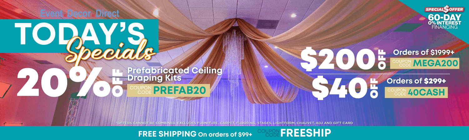 Event Decor Direct - Buy Wholesale Wedding Decorations, Linens, Pipe ...