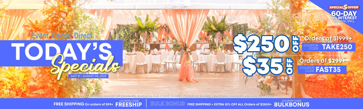 Event Decor Direct - Buy Wholesale Wedding Decorations, Linens, Pipe ...